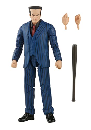 Spider-Man Marvel Legends Series 6-inch Marvel’s Hammerhead Action Figure Toy, Includes 3 Accessories: 2 Alternate Hands, 1 Baseball Bat
