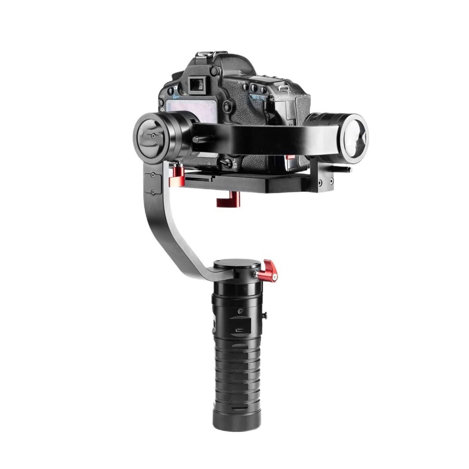 Camera stabilizer Handheld Stabilizer Three-axis Gimbal Aluminum Alloy SLR Photographic Equipment Digital for Outdoor Video Recording