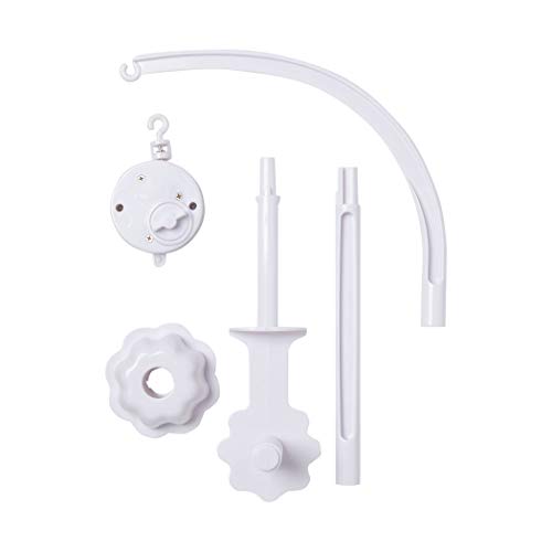 Sammy & Lou Unicorn Baby Crib Mobile with Music, Crib Mobile Arm Fits Standard Crib Rail