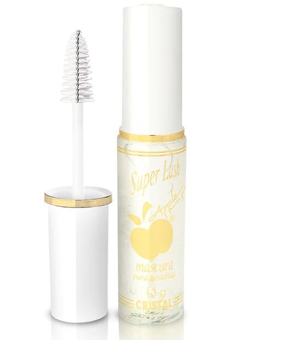 By Apple Super Lash Mascara 6 Pack Mexican Mascara Promotes Natural Growth Full Volume Lashes Length Fierce Long Lasting Intensified Eye Makeup 5 Black plus 1 clear Set
