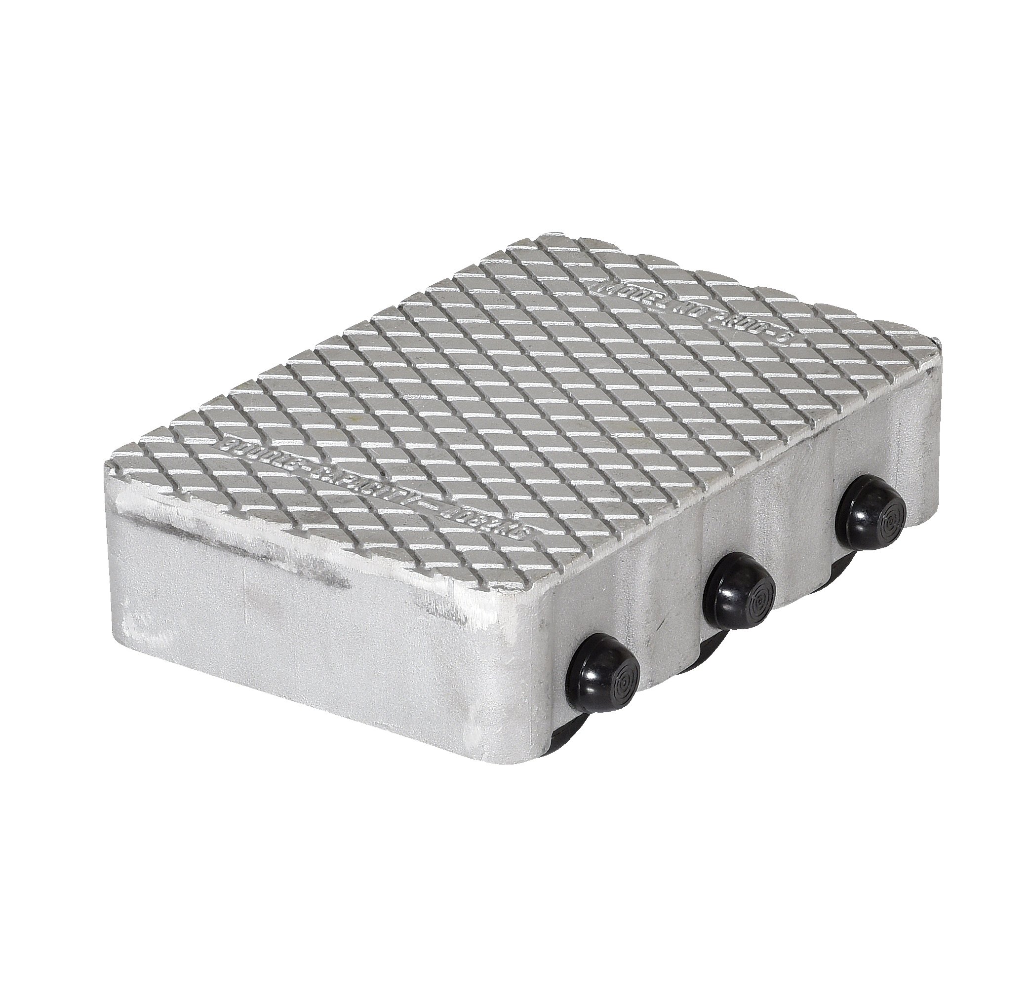 Vestil VPRDO-6 Cast Aluminum Propel Dolly, 9000 lbs Capacity, 12-1/2" Length x 8-1/2" Width Deck, 4-1/4" Overall Height