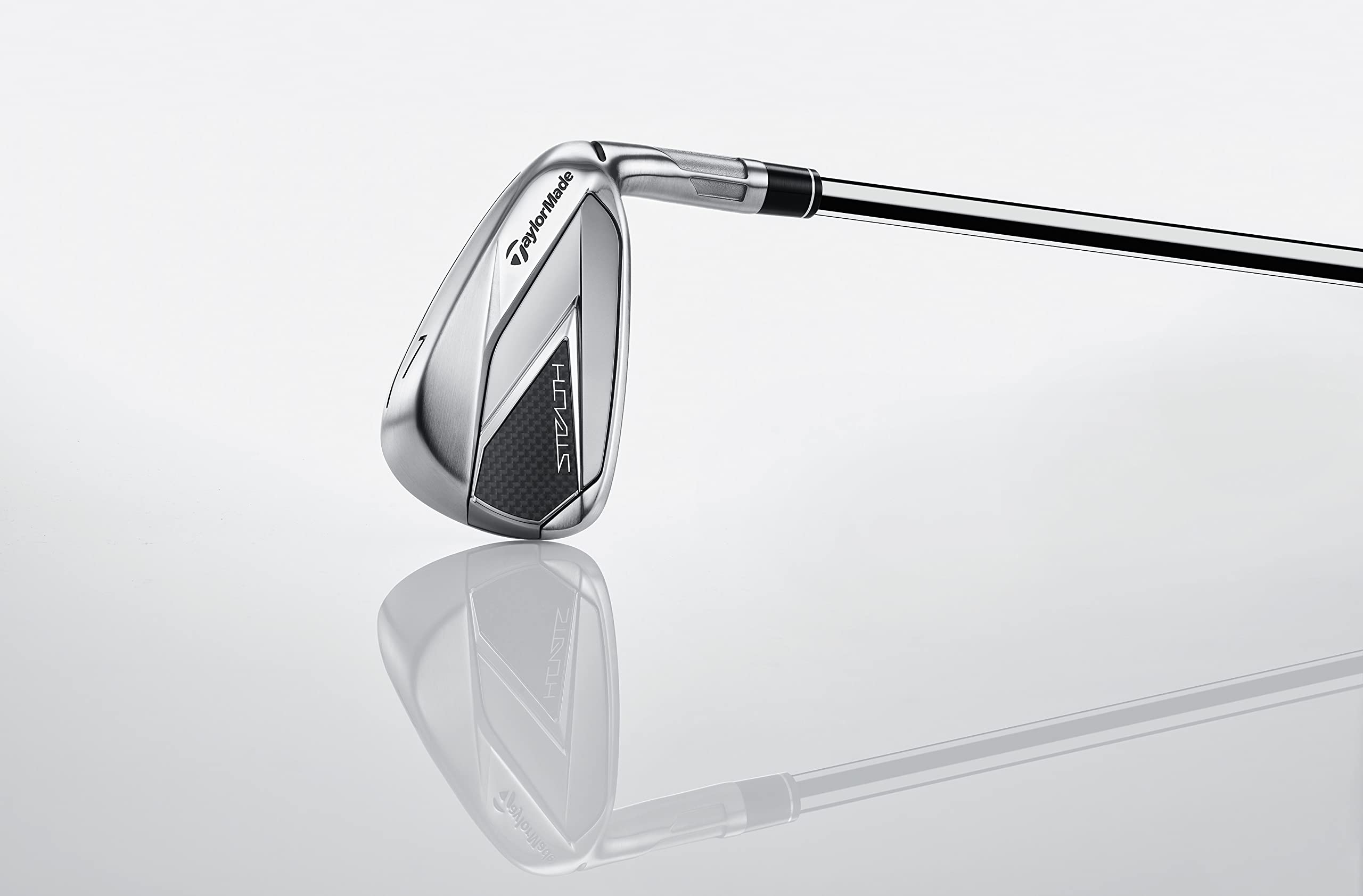 TaylorMade Golf STEALTH IRON SET MENS LEFT HAND 5-PW, AW STEEL STIFF