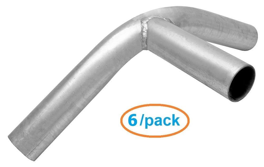 Canopy Fittings 1-3/8" High Peak Carport Connectors Set for Shelter Deck Shed Frame 6, 9, 12, 15 Legs, 6/Pack (3-Way Galvanized)
