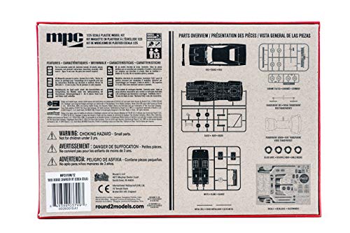 MPC 1969 Dodge Charger RT (Coca Cola) Snap (2T) 1:25 Scale Model Kit