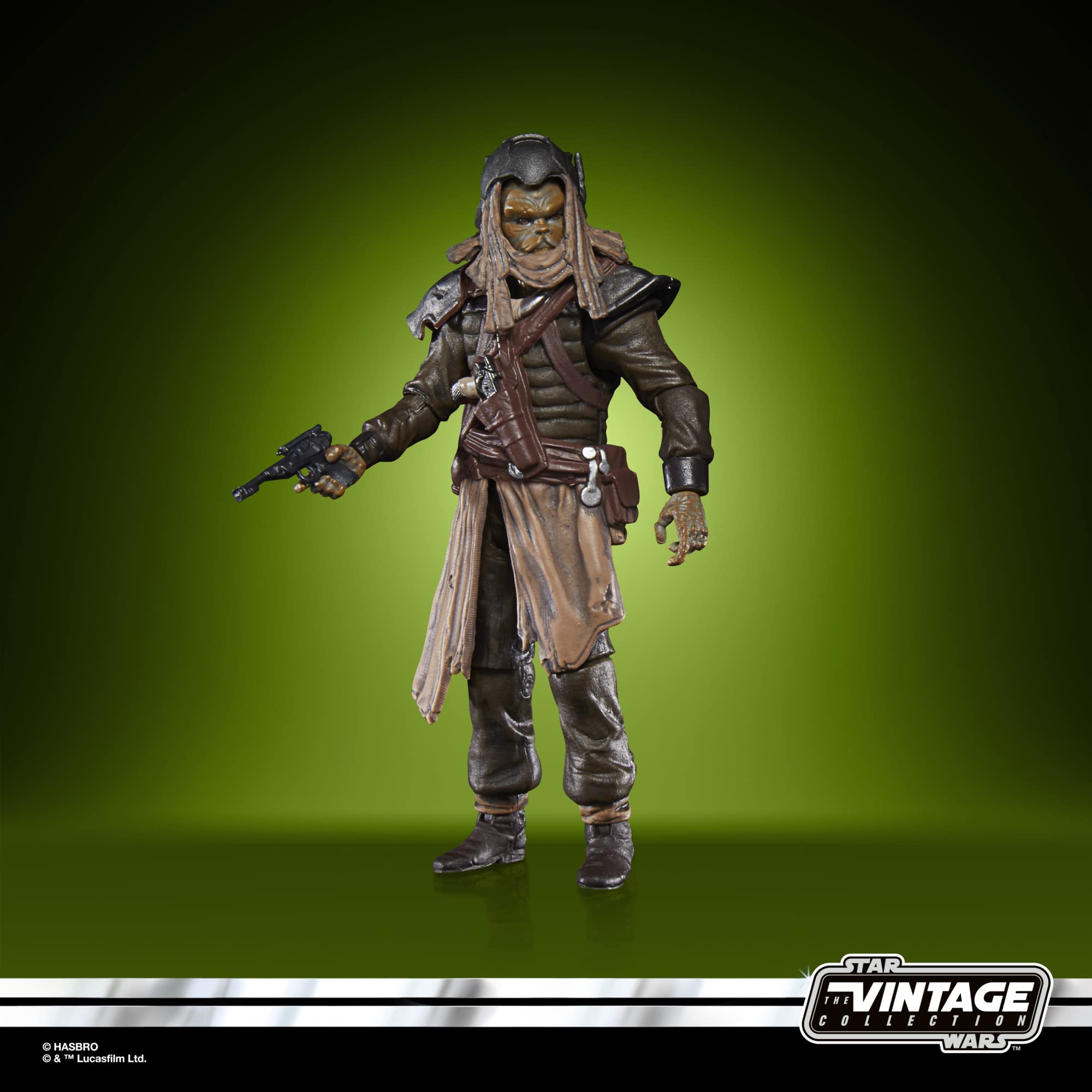 STAR WARS The Vintage Collection Klatooinian Raider Toy, 3.75-Inch-Scale The Mandalorian Action Figure, Toys for Kids Ages 4 and Up