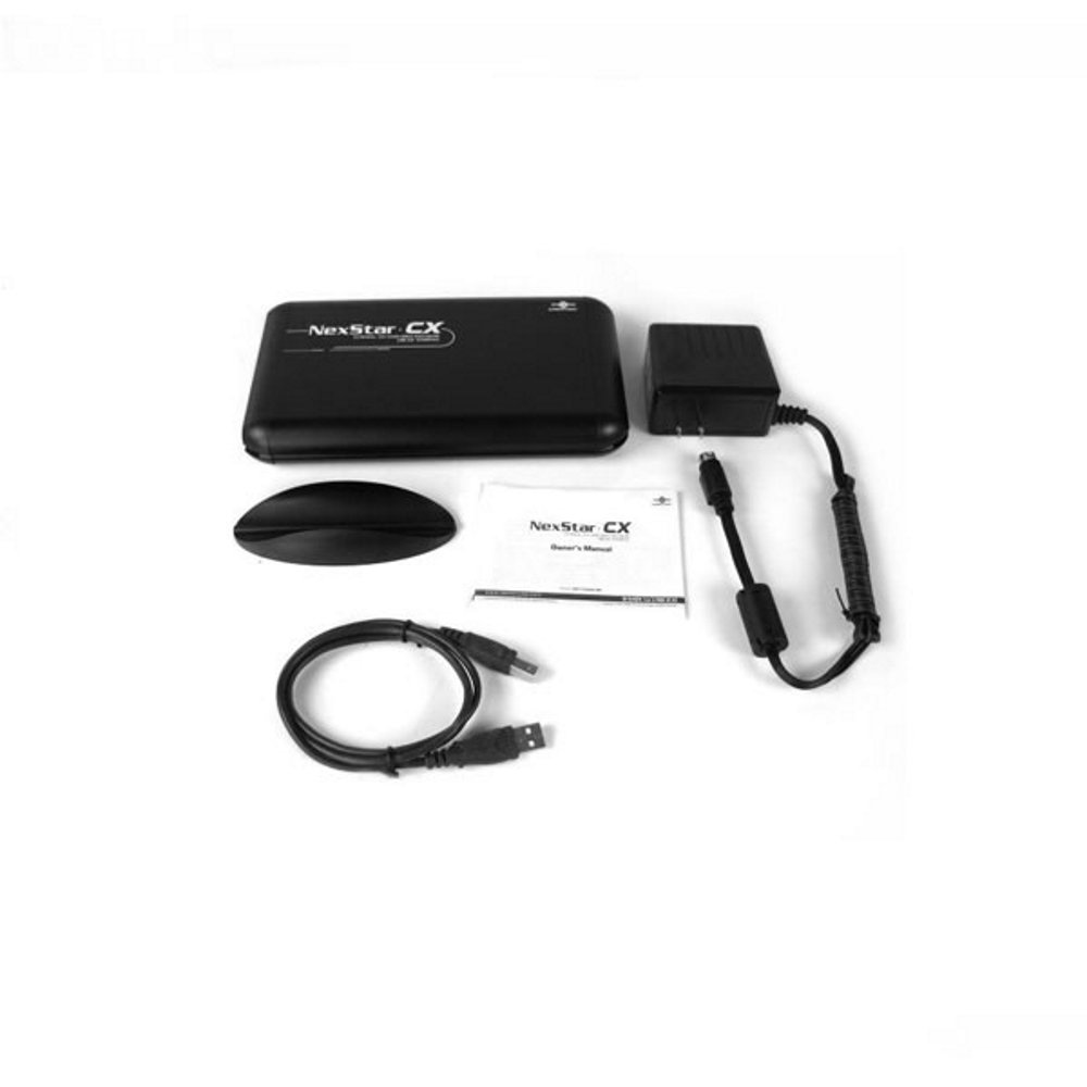 Vantec NexStar CX NST-300S2-BK 3.5-Inch SATA to USB 2.0 External Hard Drive Enclosure (Black)