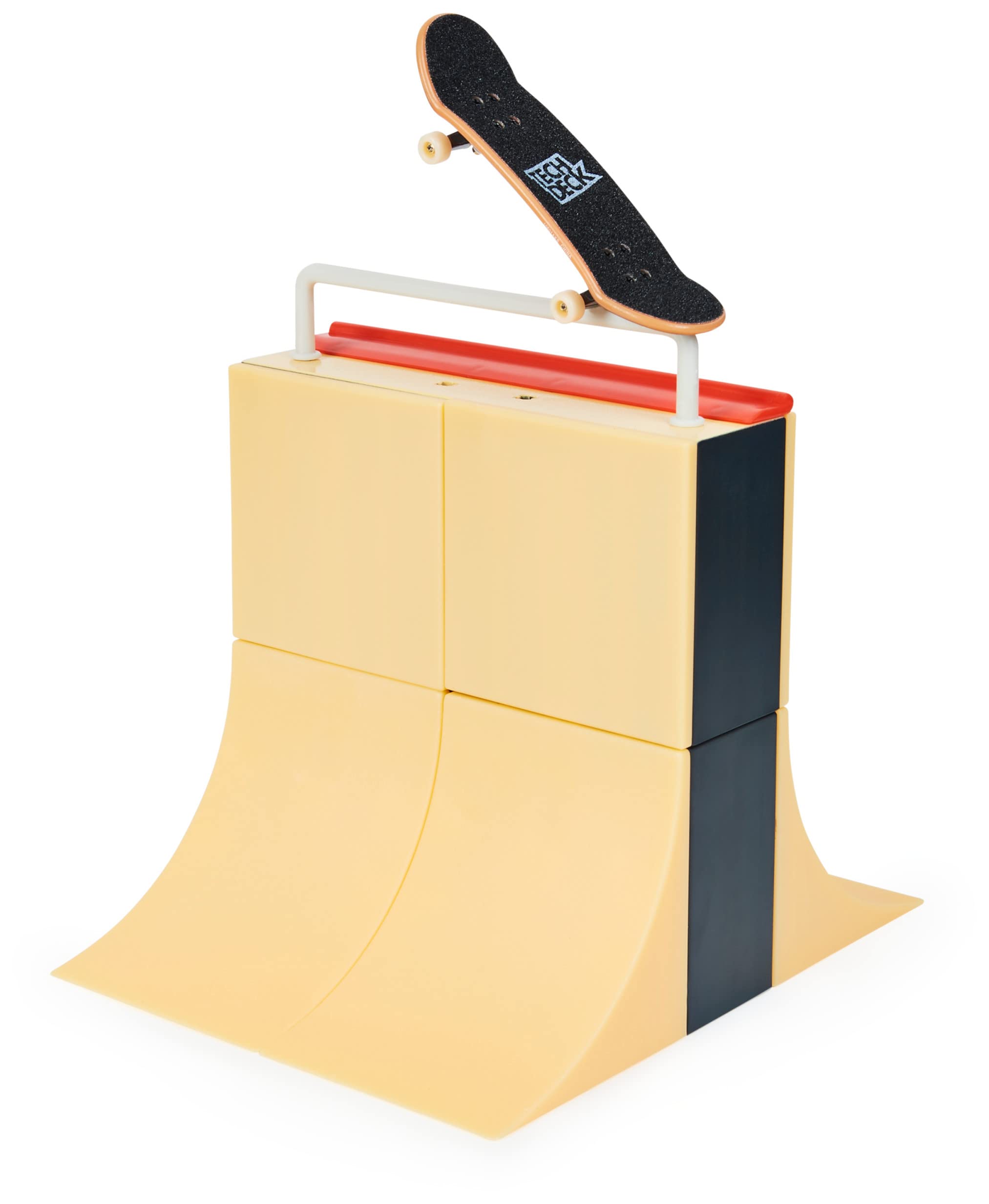 Tech Deck, Big Vert Wall X-Connect Park Creator, Customizable and Buildable Ramp Set with Exclusive Fingerboard, Kids Toy for Boys and Girls Ages 6 and up