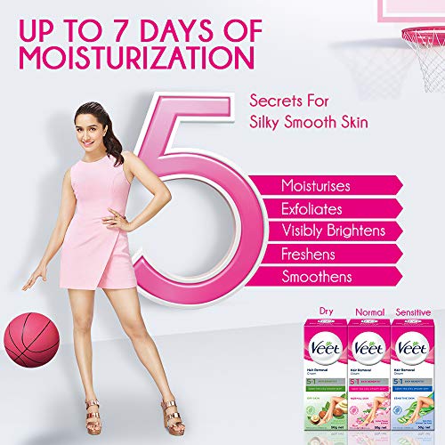 Veet Hair Removal Cream | Normal Skin | 30 Grams (1.05 Ounce)
