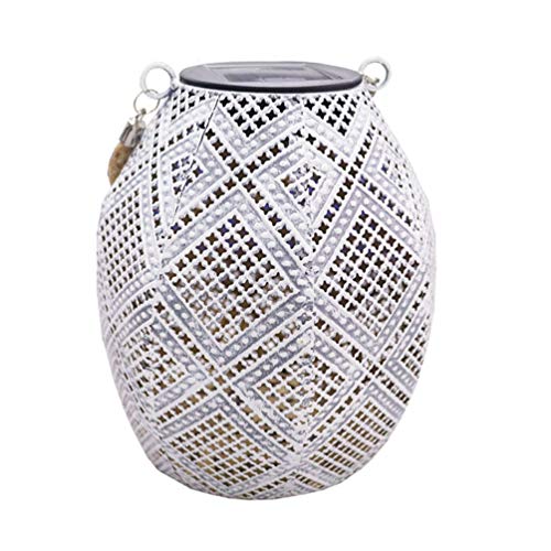 Outdoor Lantern Solar Lamp Solar Powered Patio Lights Courtyard Light Decorative Hanging Light Garden Landscape Light Lamp for Home House Outdoor Pendant Light