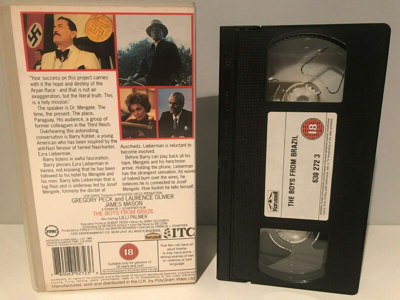 The Boys From Brazil [VHS]
