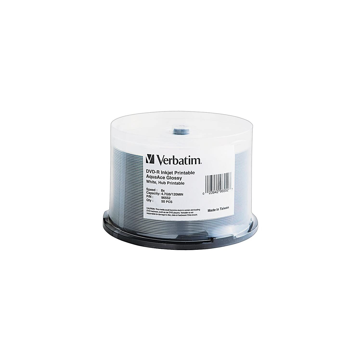 VER96552 - Verbatim Inkjet Printable DVD-R Discs