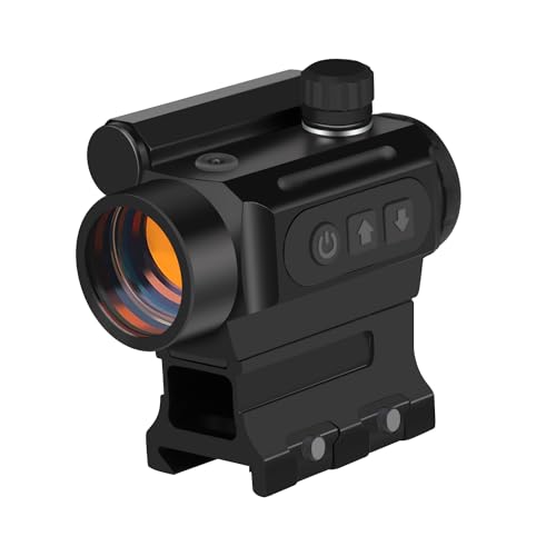 Beileshi Red Dot Sight, 1x20mm 3MOA Reflex Optics Sight, Auto Off Rifle Scope