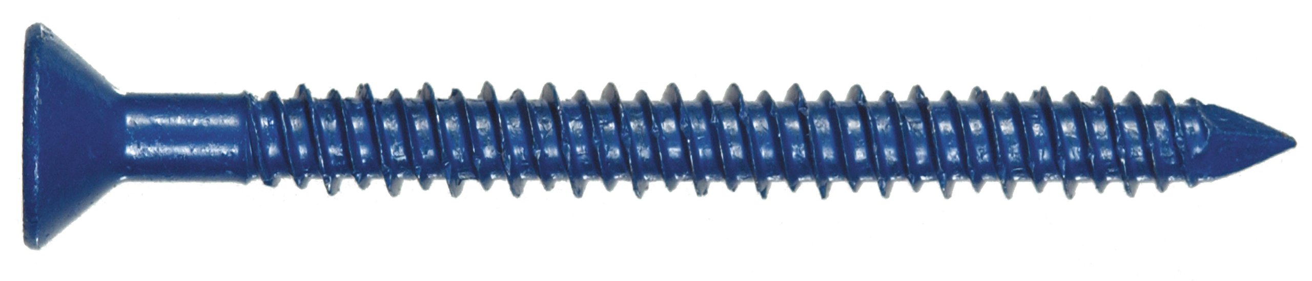 The Hillman Group 375301 Flat Head Phillips Tapper Concrete Screw Anchor, 3/16 x 1-3/4-Inch, 100-Pack