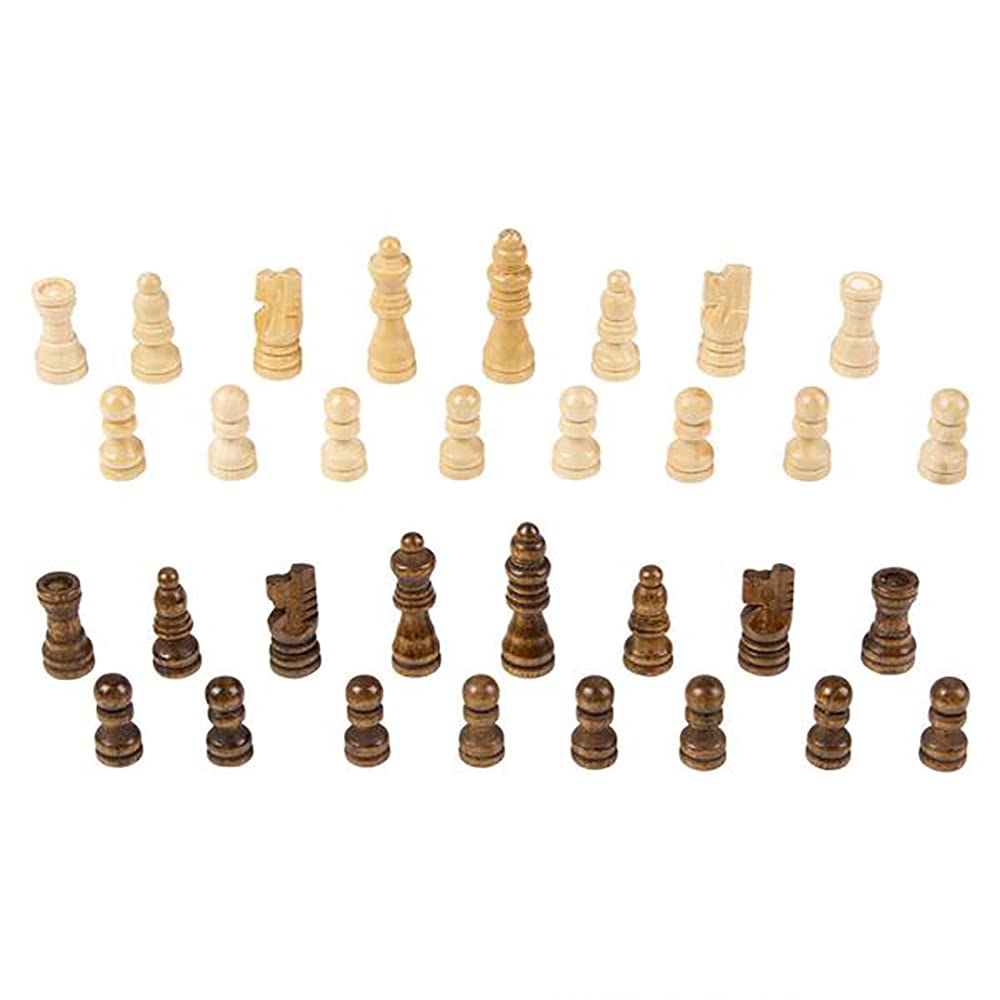 The Dreidel Company Classic Wooden Board Games, Great for Prizes, 10" (10" Wooden Checkers)
