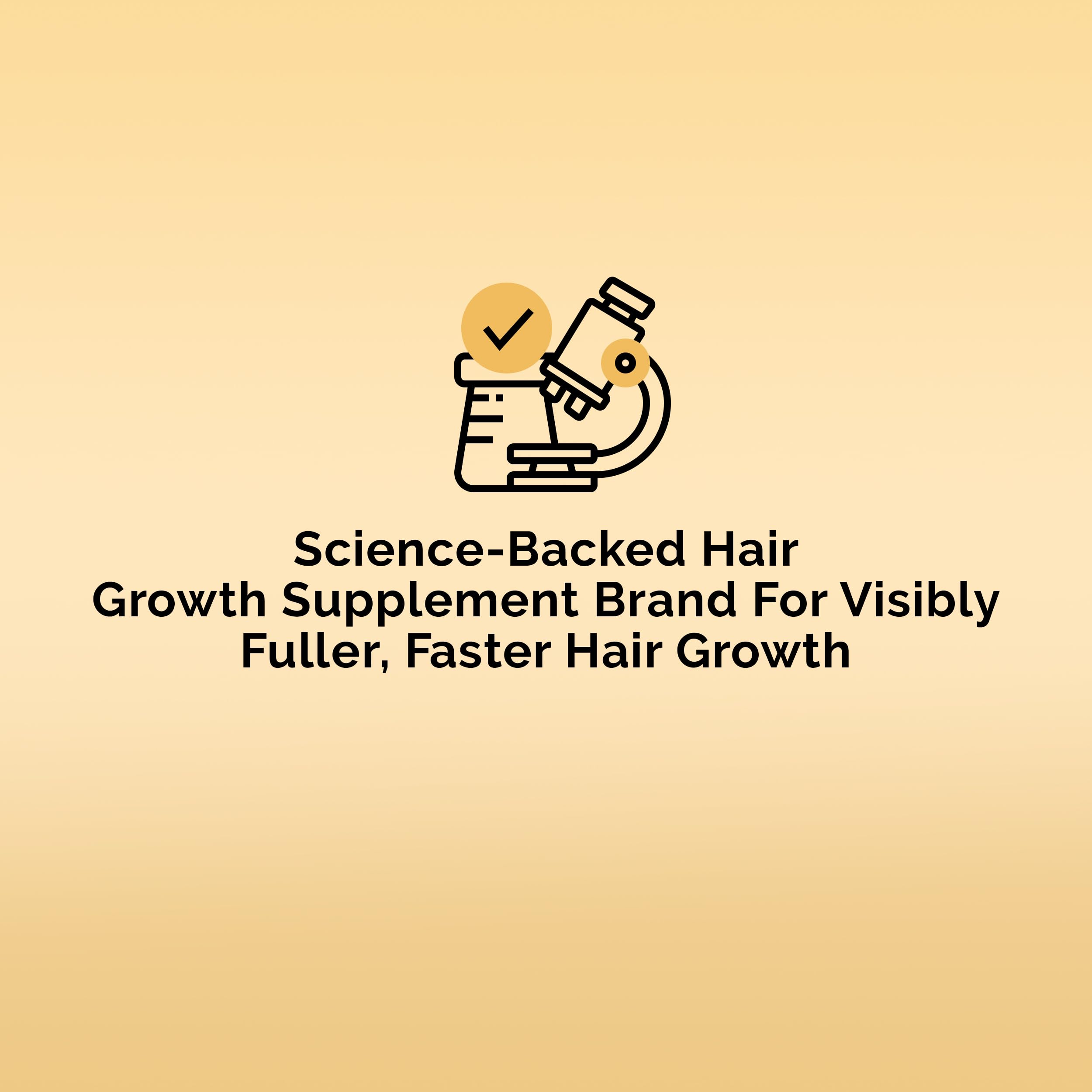 Ultrax Labs Hair Growth Supplements with Solubilized Keratin for Visibly Thicker and Stronger Hair, 23 Hair Vitamins, Science Backed Hair Growth Product - 1 Month Supply