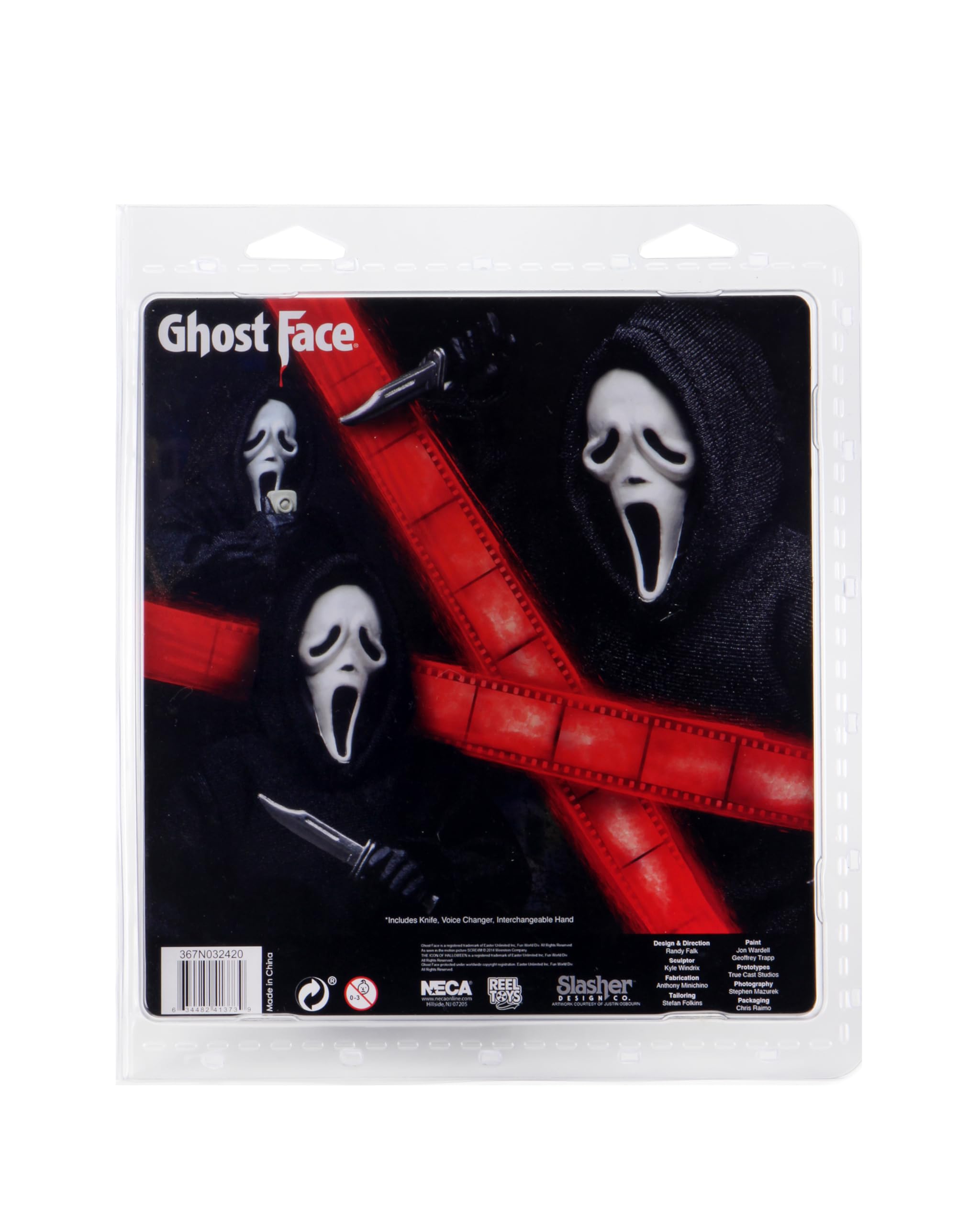 NECA Ghost Face – 8” Clothed Action Figure – Ghost Face