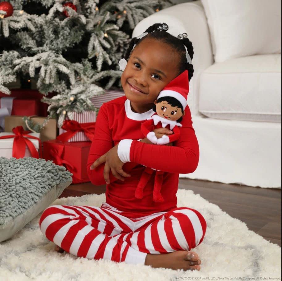 The Elf on The Shelf 12" Plushee Pal Snuggler Elf Dark Tone Girl & Boy