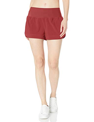 C9 Champion Women's 3.5" Knit Premium Running Shorts, Rock Brick Red, Large