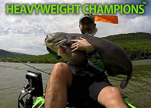 Combo Deal: Chop Stick + Heavyweight Championship Reel, Strong Enough for Trophy Catfish, Sensitive Enough for Channel Catfish