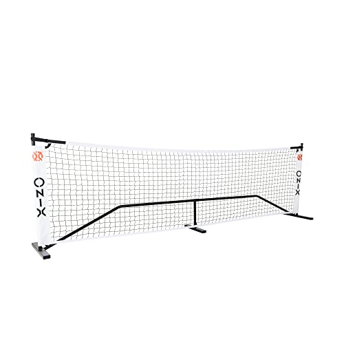 Onix Pickleball 2-in-1 Regulation-Size Portable Net and Practice Net Set Includes Carrying Case with Wheels