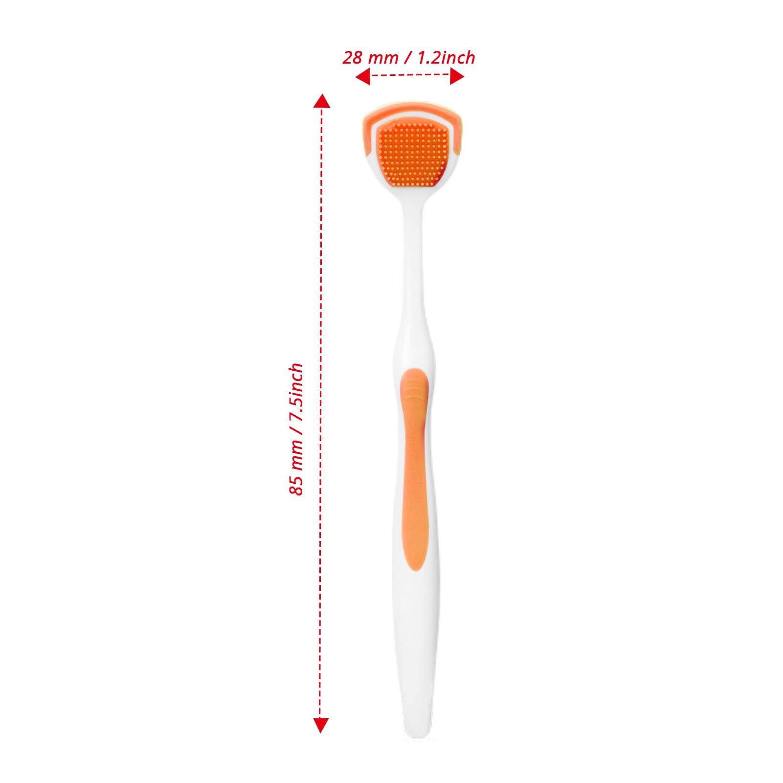 defutay Tongue Scraper Cleaner - 100% BPA Free Tongue Scrapers - Oral Scrapers Premium Sweeper Sets - Eliminate Bad Breath - Easy to Use