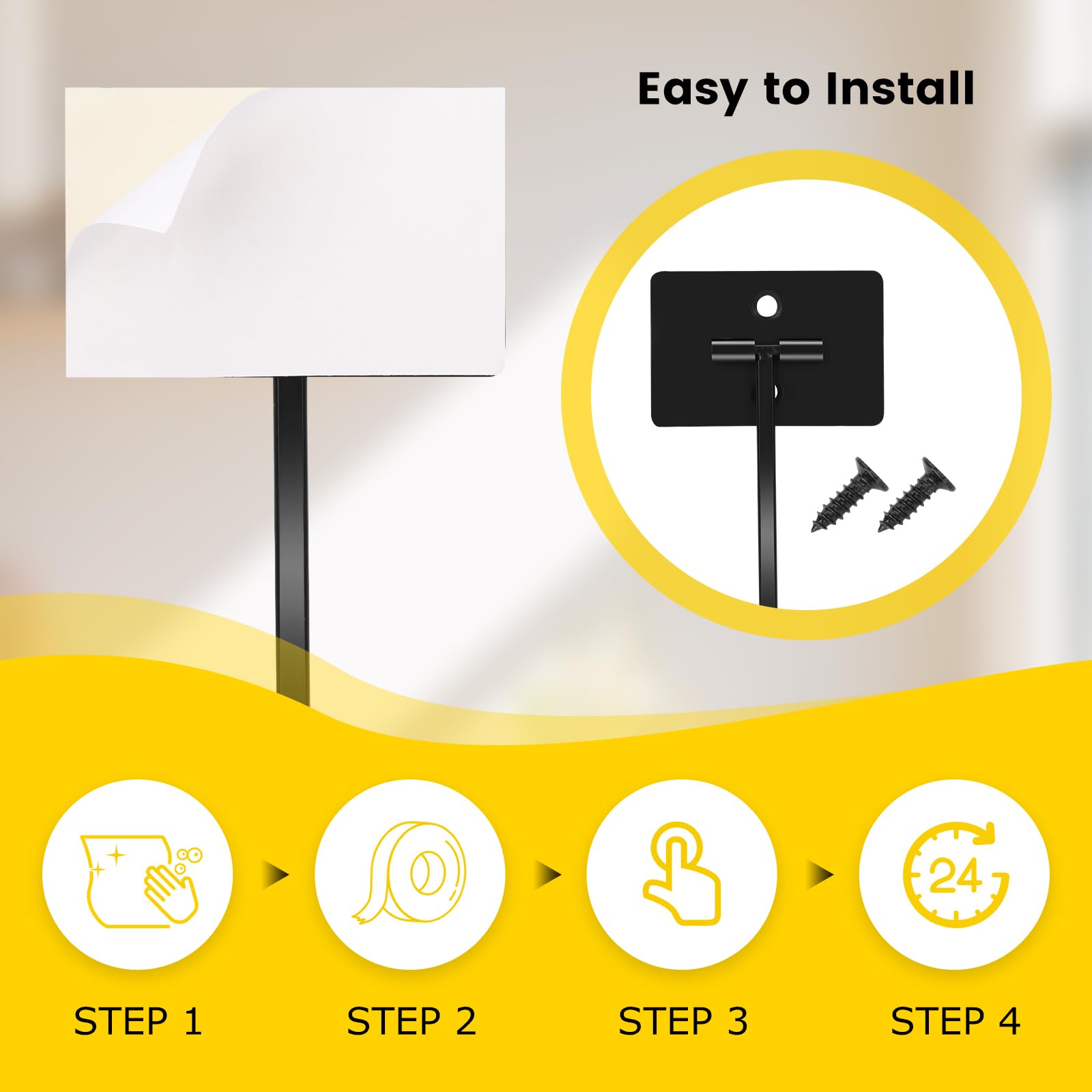 DAJIANG Self Adhesive Banana Hook, Foldable Metal Banana Hanger Hook Under Cabinet to Keep Bananas Fresh, Banana Holder for Bananas or Other Kitchen Items (1)