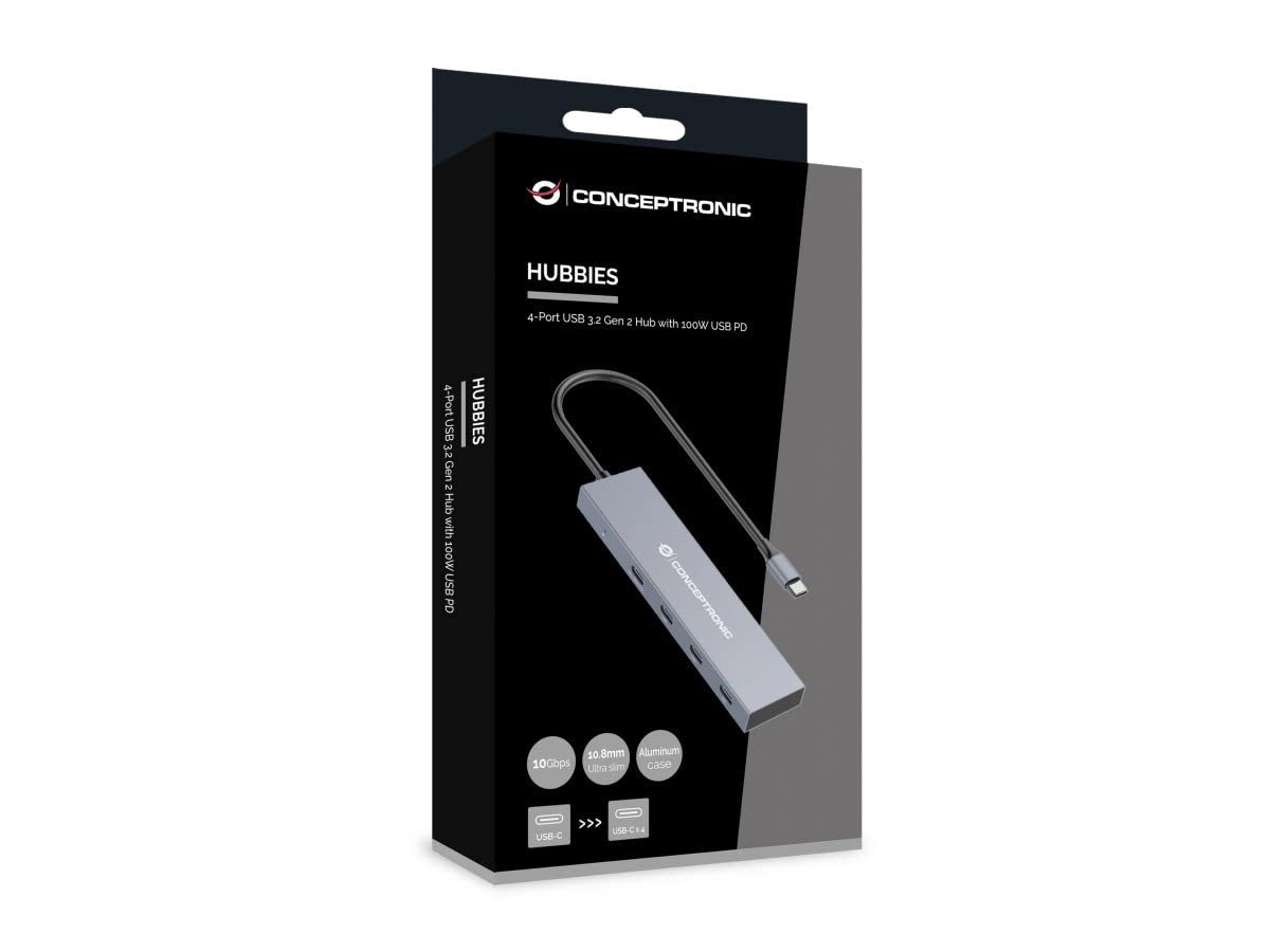 Conceptronic HUBBIES14G 4-Port USB 3.2 Hub