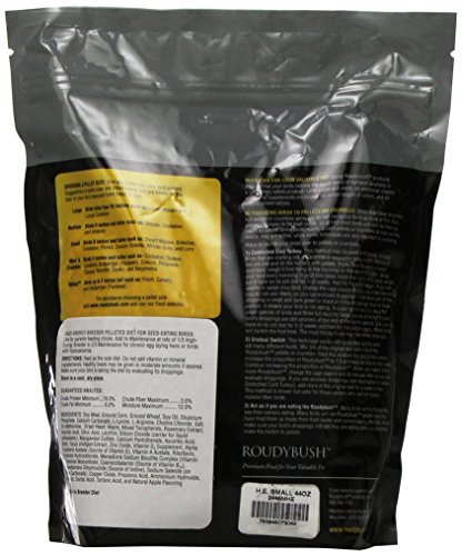 RoudyBush High Energy Breeder Bird Food, Small, 44-Ounce