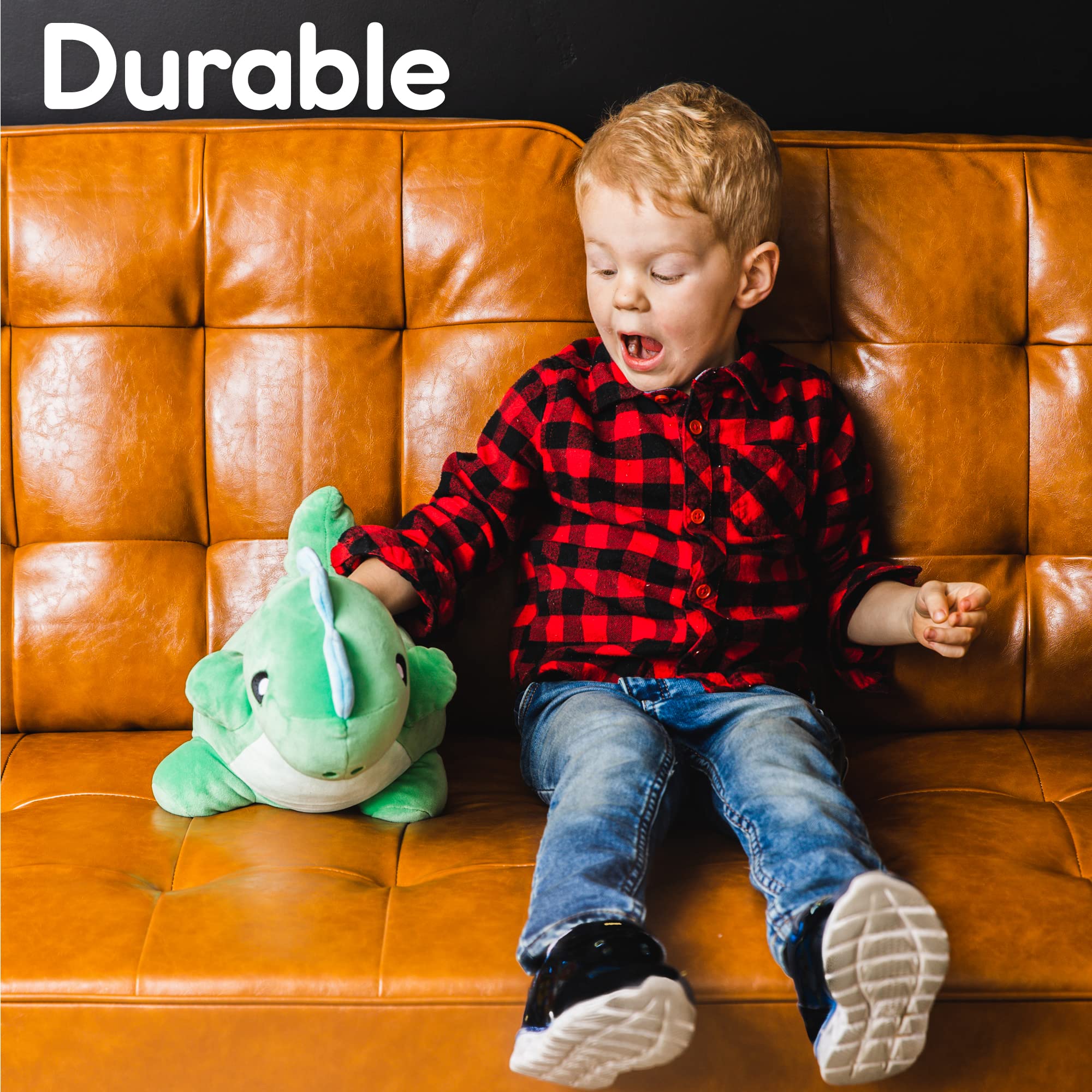 Snuggie Buggies Dinosaur Stuffed Animal Ultra Soft Cute Stuffed Dinosaur T-Rex Plush Stuffed Animals for Boys and Girls