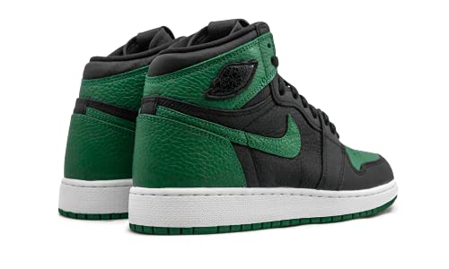 Jordan Youth Air 1 High Retro GS 575441 030 Pine Green Black - Size 3.5Y