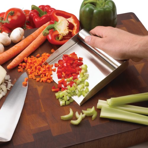 Chef's Planet PrepTaxi - Stainless Steel Food Scoop, Silver(Pack of 1)