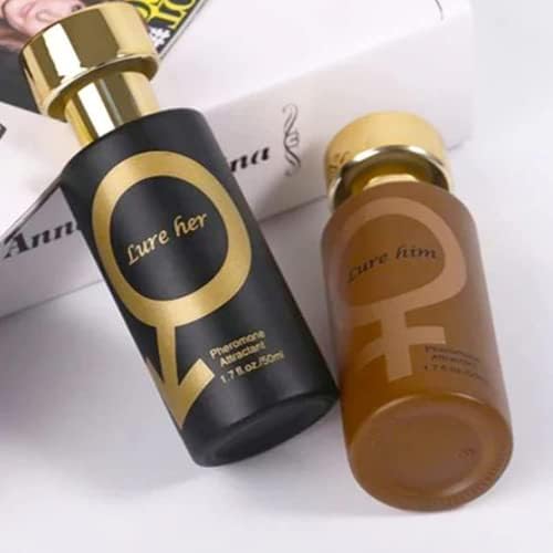HAGUAN Pheromone Cologne for Men, VenomLove for Men Pheromone Based Perfume, Pheromone Perfume Spray for Women to Attract Men, Golden Lure Pheromone Perfume, Venomlove Cologne (Male)