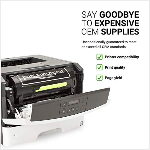 Print.Save.Repeat. Lexmark T650A11A Remanufactured Toner Cartridge for T650, T652, T654, T656 Laser Printer [7,000 Pages]