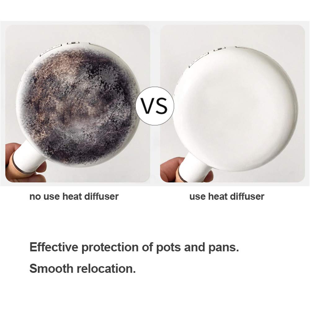 Heat Diffuser for Gas Stove Glass Cooktop Converter Flame Guard Induction Hob Pans Cooker Diffuser Plate Adapter Plate Coffee Milk