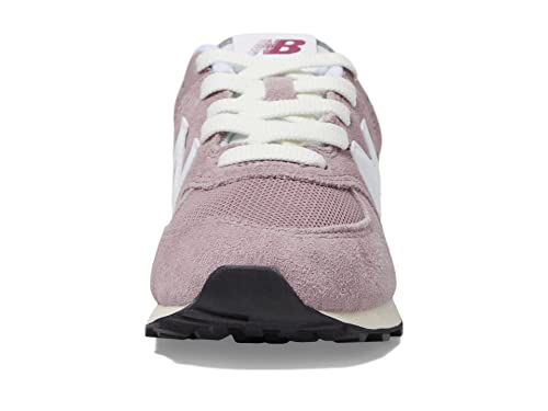 New Balance Girls 574 V1 Disc Lace-Up Sneaker, Lilac Chalk/Sea Salt, 5 Big Kid