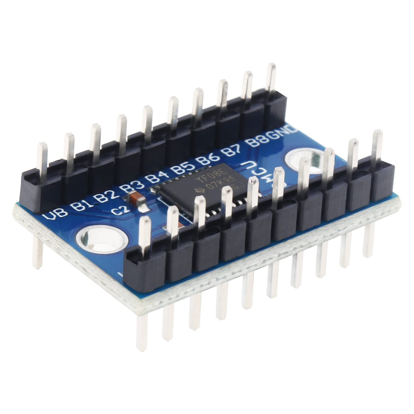 DiGiYes 5Pcs 3.3V 5V TXS0108E 8 Channel Level Conversion Module Bi-Directional High Speed Full Duplex Shifter Compatible with Arduino Raspberry Pi