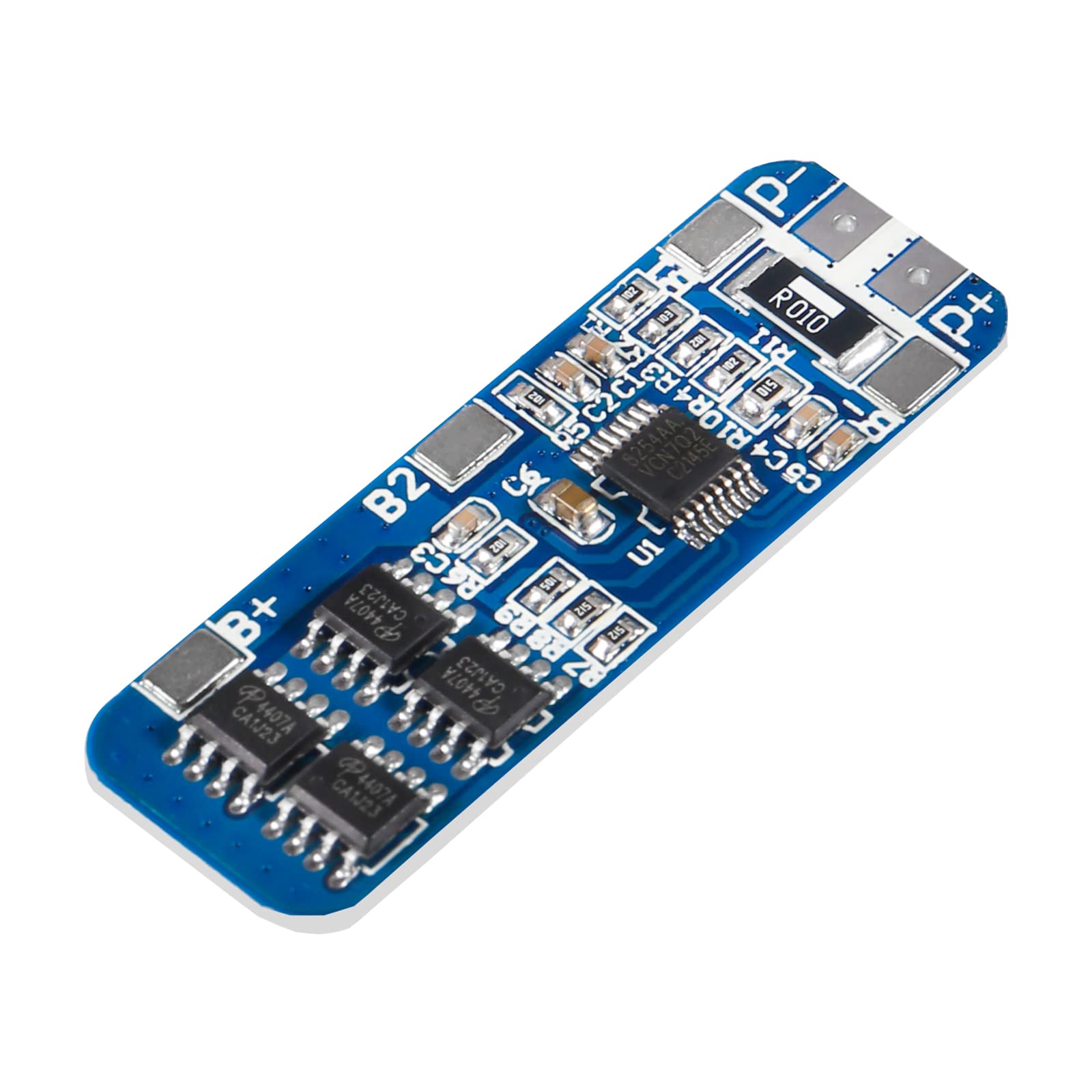 Diitao 15PCS Lithium Battery Protection Board Overcharge Short Circuit Protection Module(2S 16A)