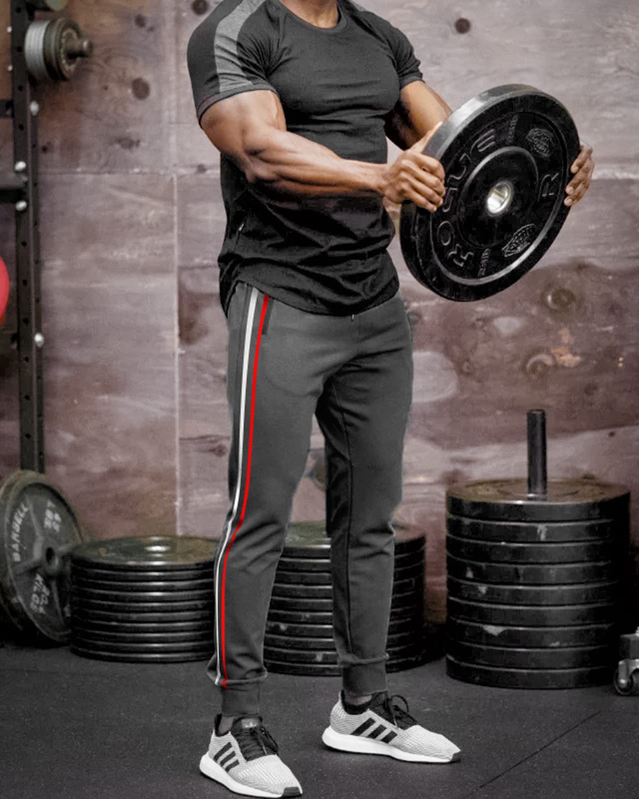CANGHPGIN Workout Joggers for Men Sweatpants with Pockets, Slim Fit Atheltic Pants Men Track Pants Casual Running Navy