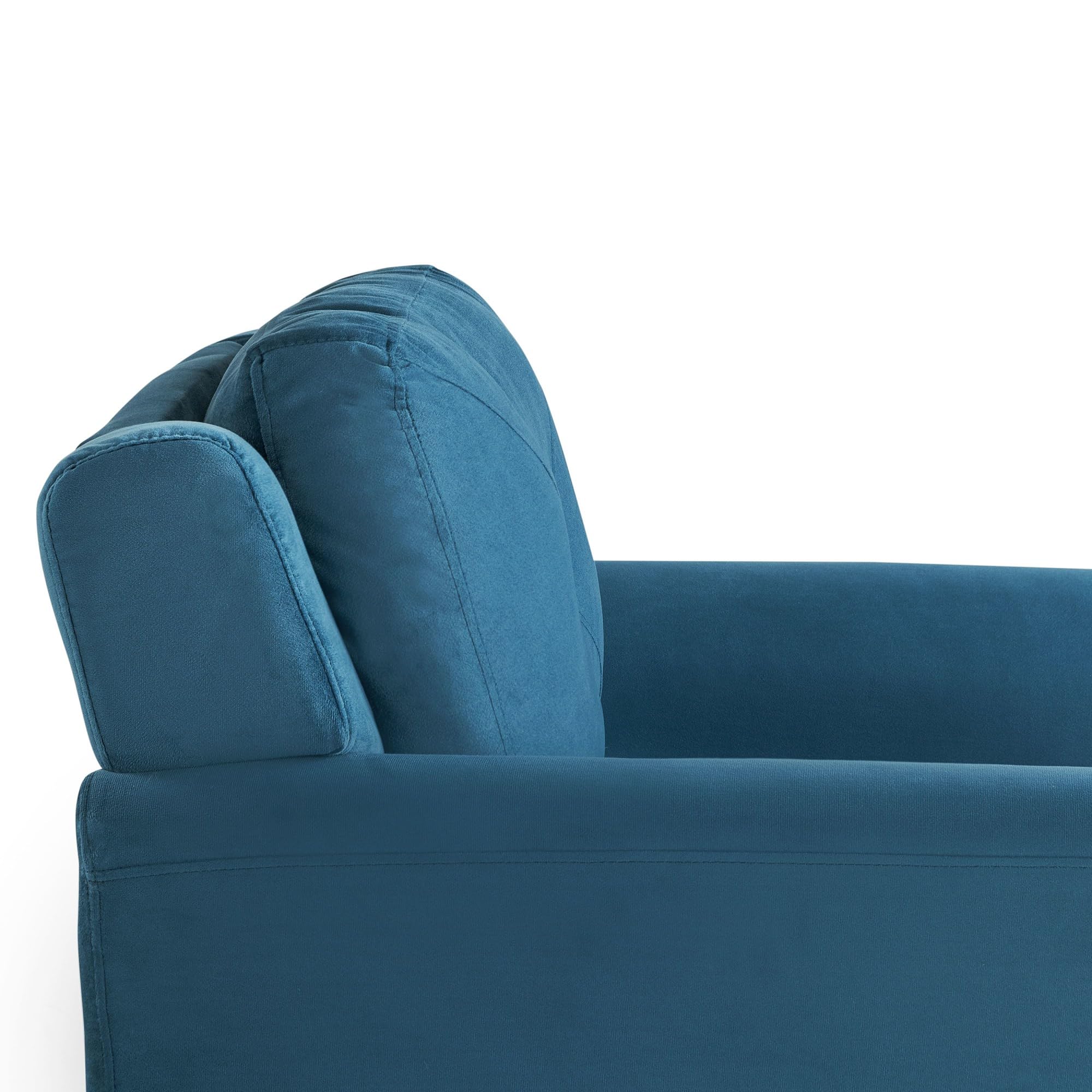 Lifestyle Solutions Harrington Chair, 35.4" W x 32.0" D x 32.7" H, Blue