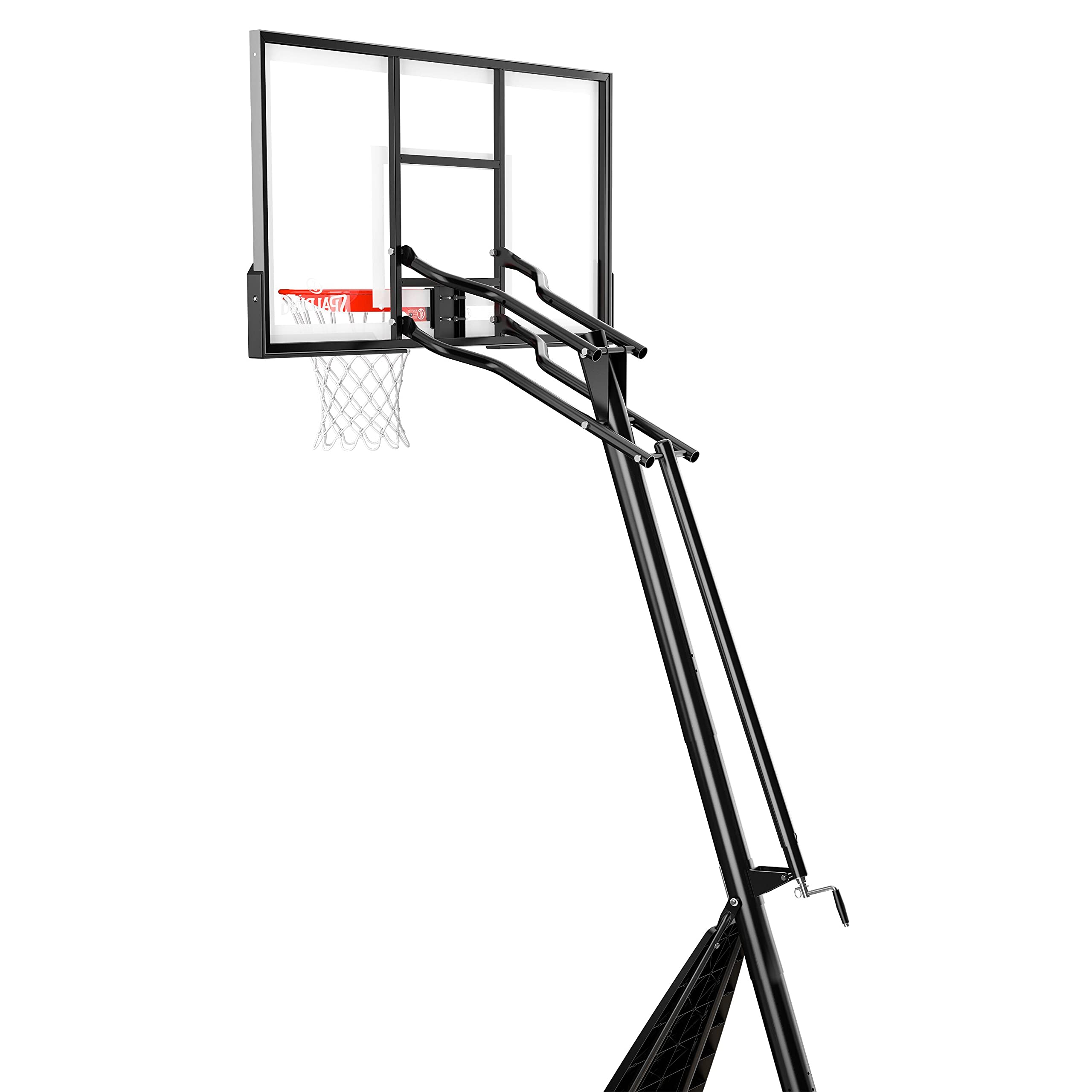 The Ultimate Hybrid, 60" Acrylic, Alum Trim, 3 Piece 3.5" Pole, Screw Jack Lift, Arena Slam Rim, Board Pad