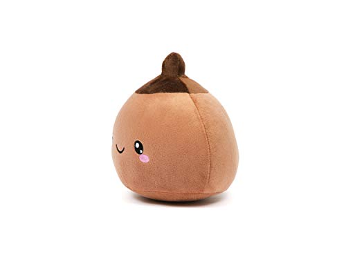 nerdbugs Breast Plush - The Breast is Yet to Come! (Brown/Tan) Breast Cancer Awareness/Breast Cancer Survivor Gift/New Mom Gift/Pregnancy Gift