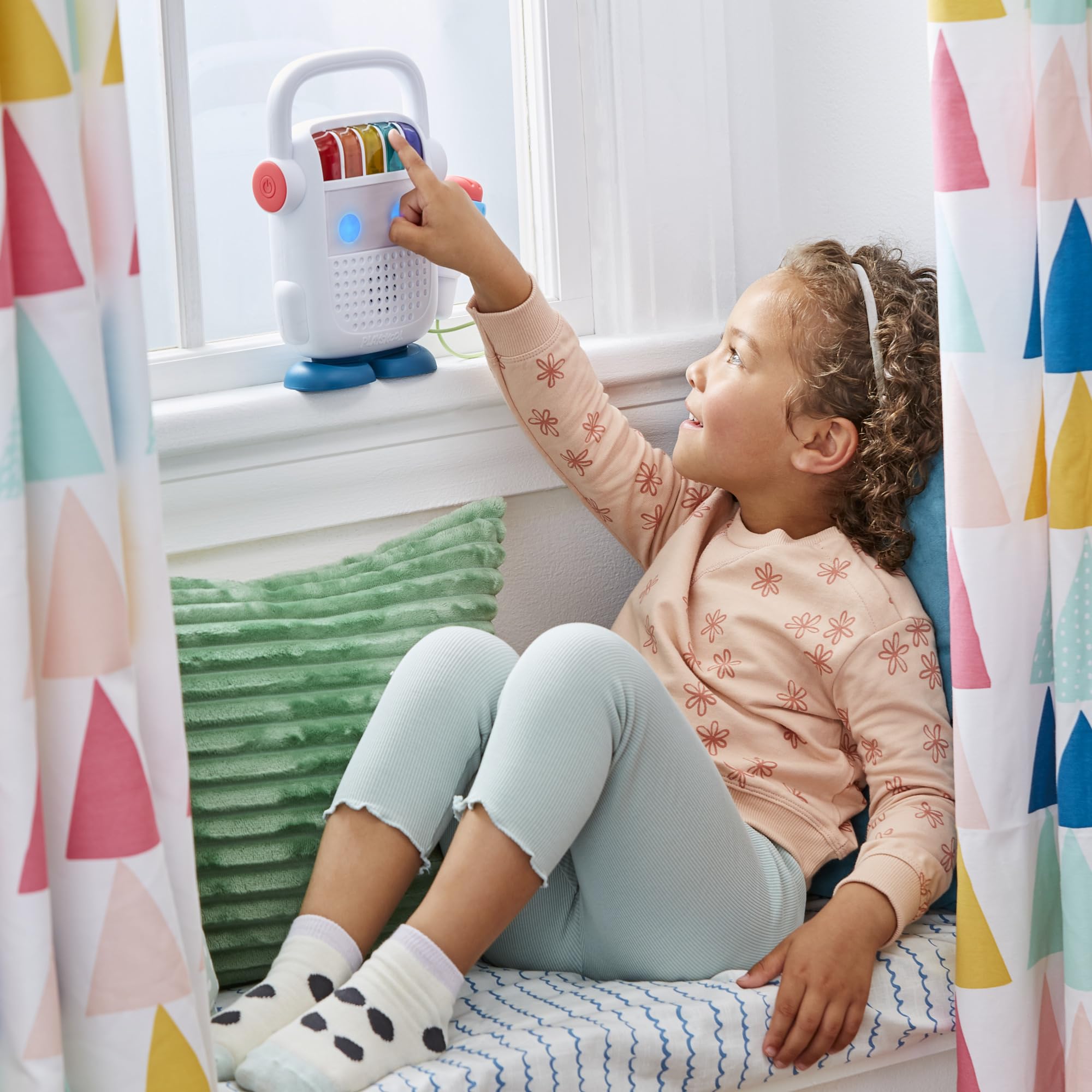 Playskool Rock n’ Roll Bot, Kids Bluetooth Speaker and Voice Changing Karaoke Microphone Toy, Ages 3 and Up (Amazon Exclusive)
