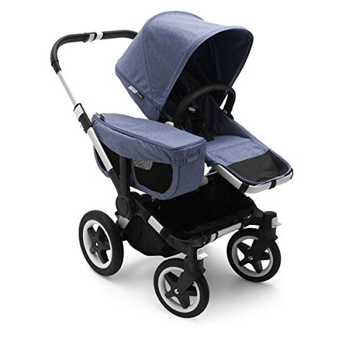 Bugaboo Donkey2 Side Luggage Basket Cover, Grey Melange