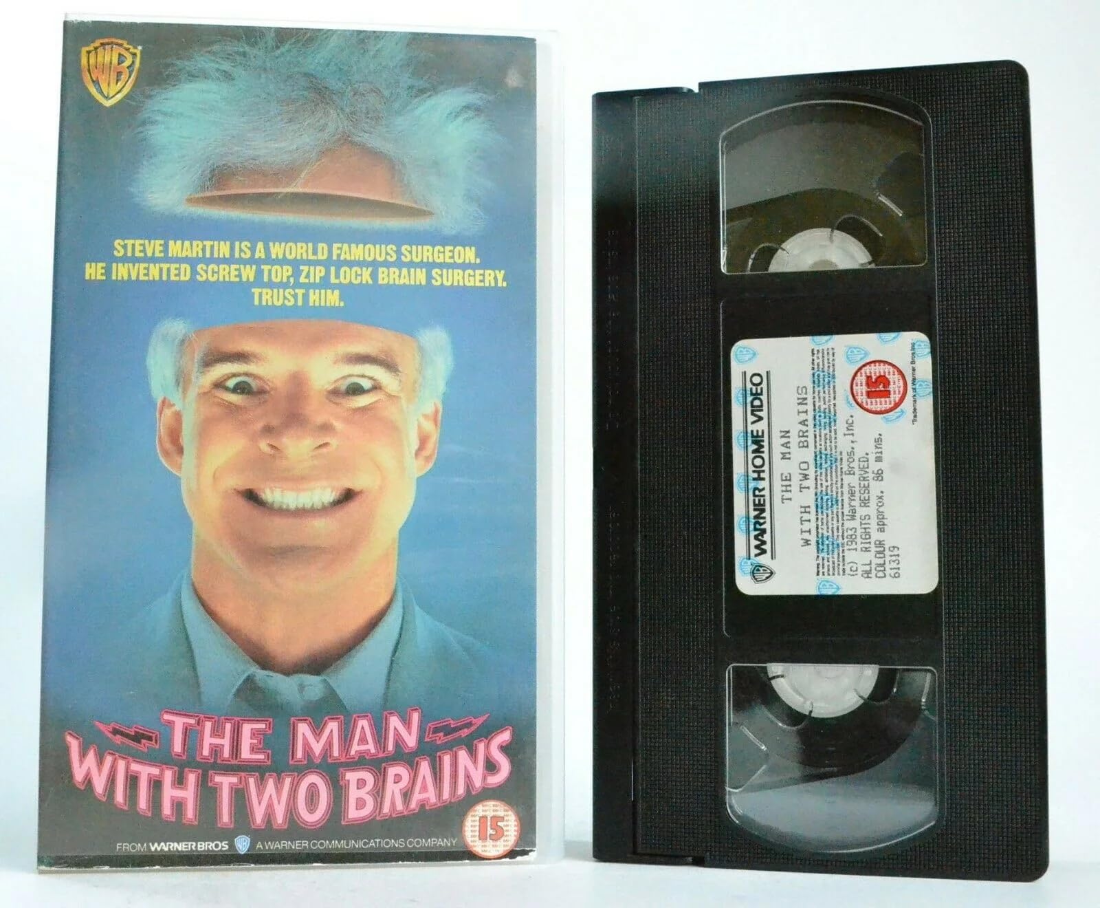 The Man with Two Brains [VHS]
