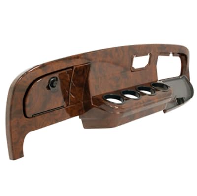 Buggies Unlimited EZGO TXT Golf Cart Woodgrain Dash Cover Assembly with Locking Doors | Compatible with TXT (94-13) & Medalist (94-96) Models