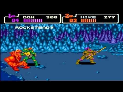 Teenage Mutant Ninja Turtles: The Hyperstone Heist β (Sega Genesis / MegaDrive) β Reproduction Video Game Cartridge with Box and Manual