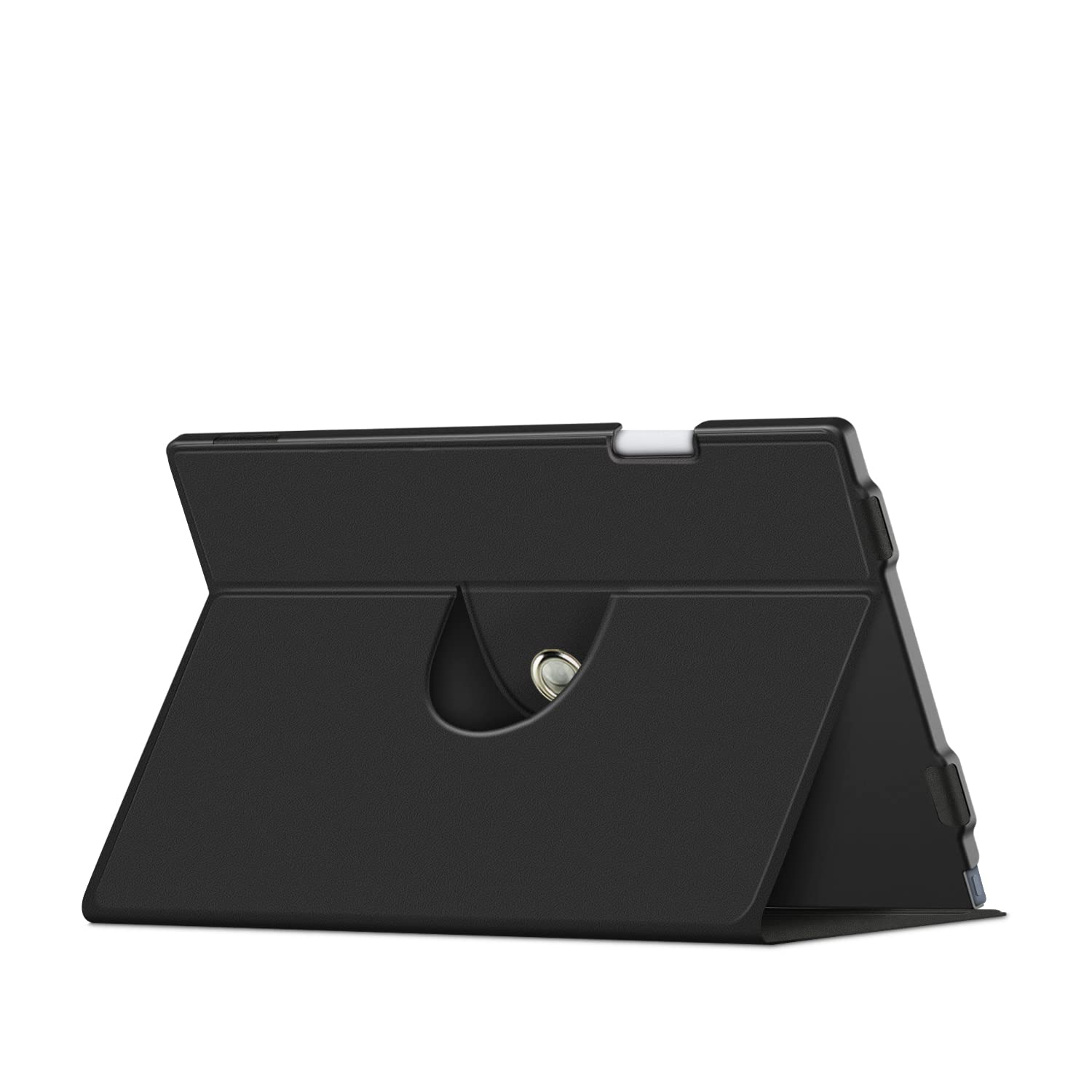 DINGGUAGUA Case for Remarkable 2 Paper Tablet with Pen Holder for Remarkable2 10.3" 2020 Release, Hard Back Shell Protective Book Folio Cover,Black
