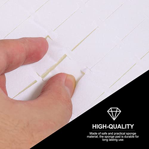 Cabilock 4pcs Box jewelry box pad jewelry tray insert showcase dsiplay insert jewelry display for selling jewelry showcase pads jewelry insert pad foam insert jewelry rack white sponge ring