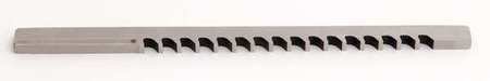 Keyway Broach W 1/4 In Cut L 1-5/8 In