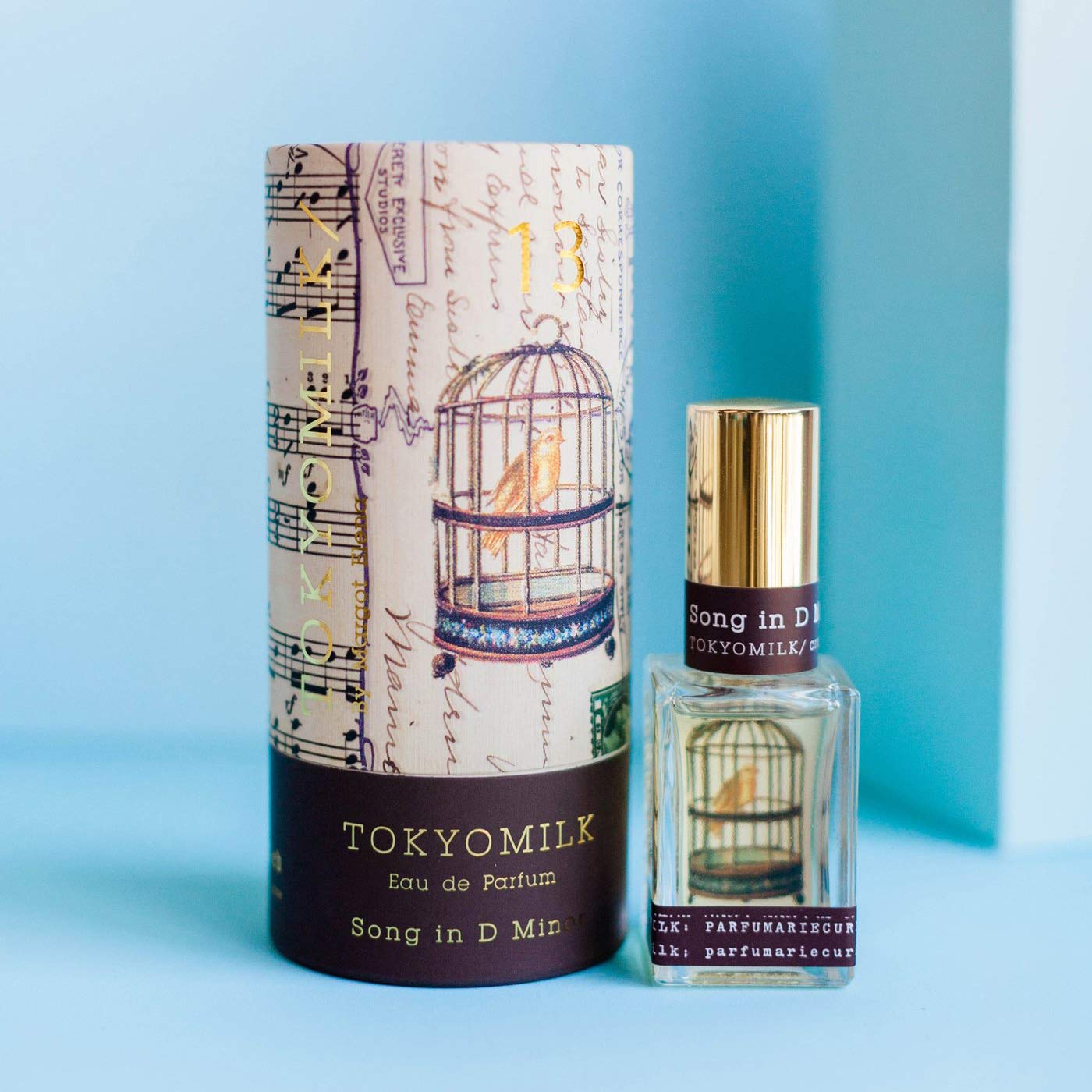 TOKYOMILK Song in D Minor Eau de Parfum, 1 fl. oz, 29.5 ml – White Orchid, Orange Flower, Gardenia & Amber – A Complex Melody, Women’s Perfume, Eau de Parfum Spray for Women